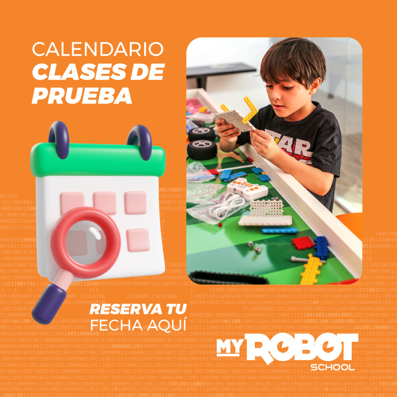 Calendario de Clases de prueba - Cursos de robótica educativa My RobotSchool